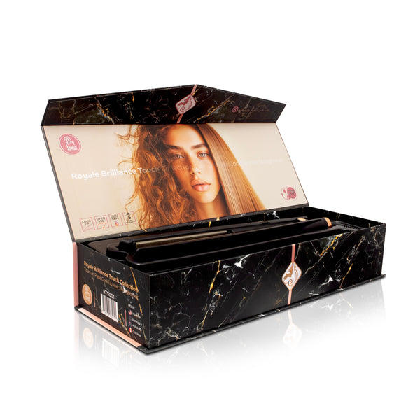 Royale Brilliance Touch Collection - Titanium Plate Cool-Tip Hair Stra ...